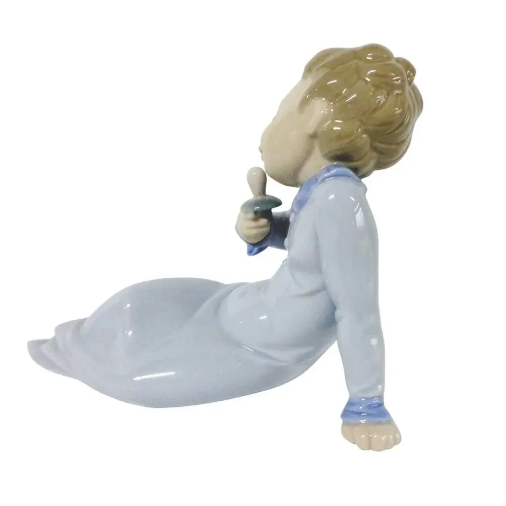 Lladró | Art | Lladro Baby Figurine 8 Child In Sleeper Pacifier 599 ...